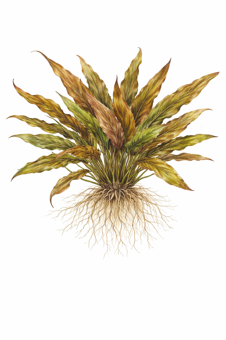 Cryptocoryne axelrodi - Immersed Potted Aquarium Plant – Aqua House
