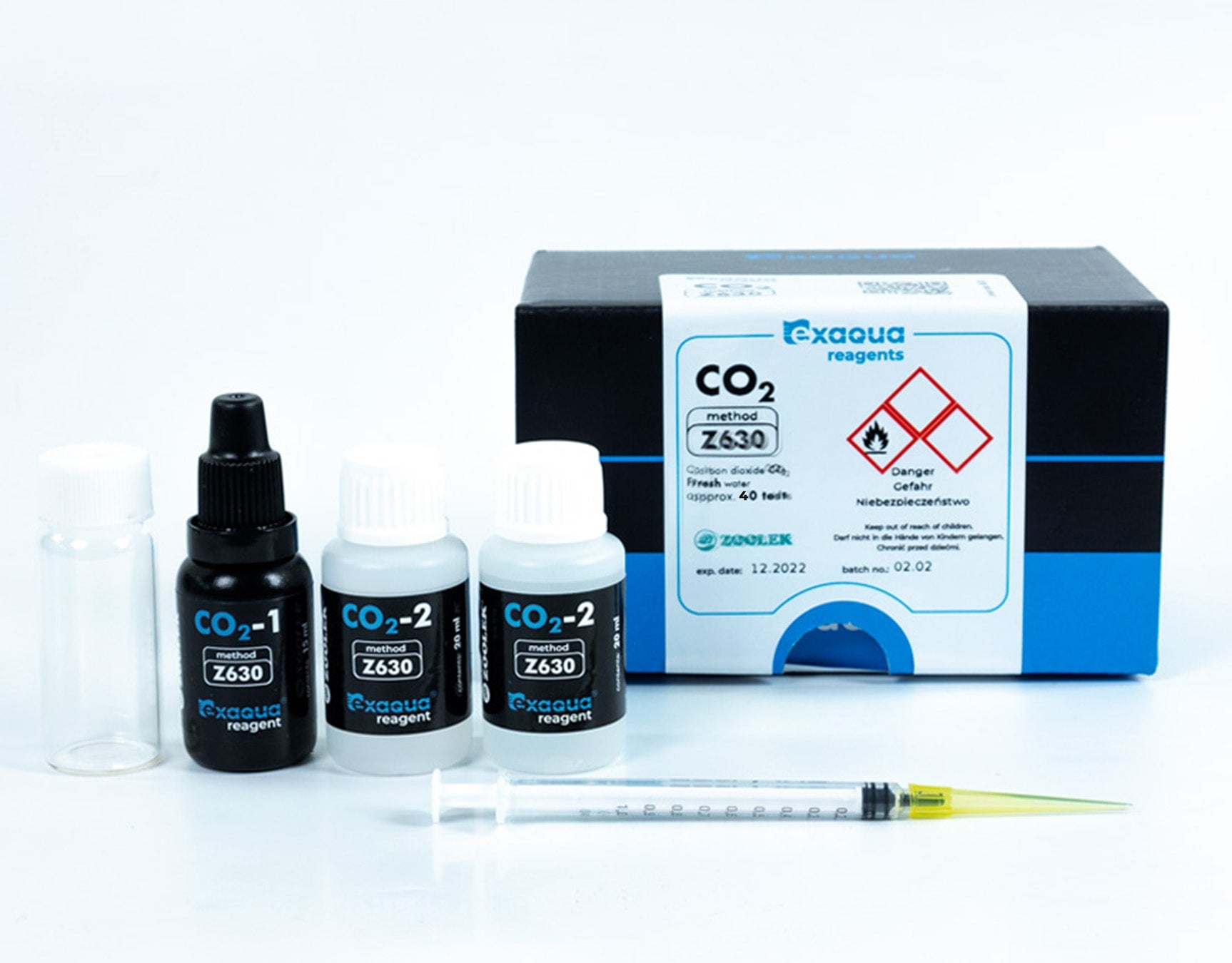 EXAQUA Carbon Dioxide CO2 (Z630) - Fresh Water Test – Aqua House